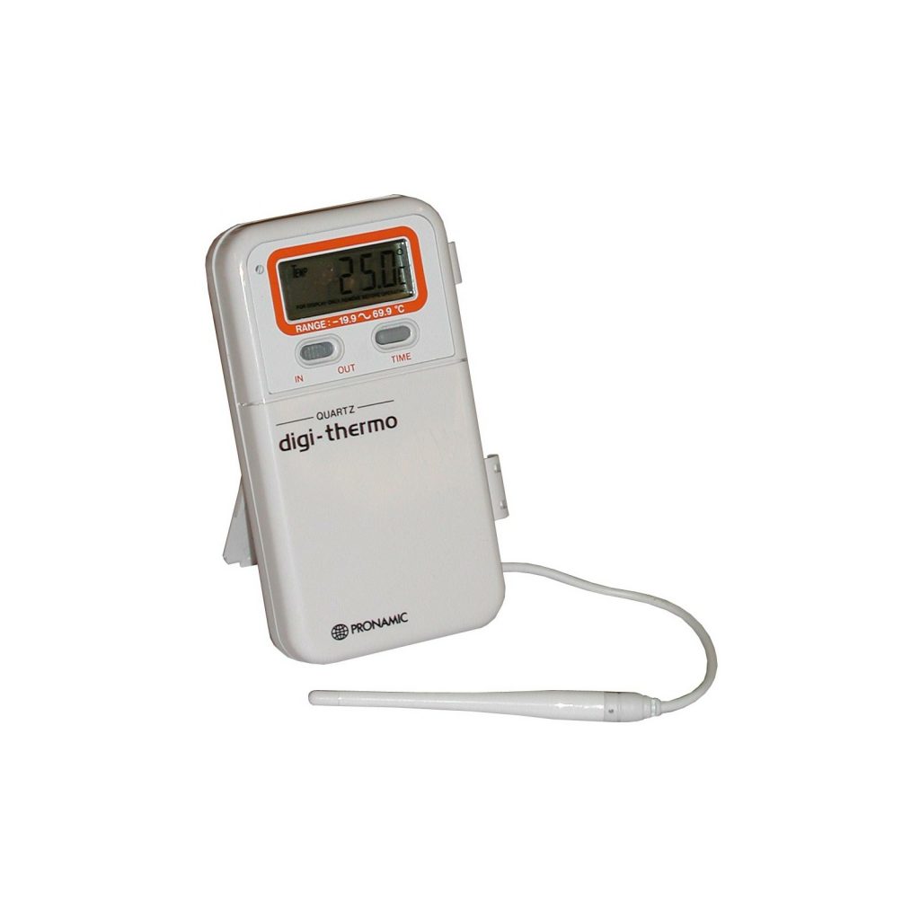 Termometer, digital med ledning, -20 - +70 °C - AST Landbruk AS